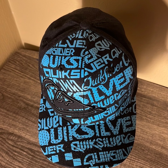 Quiksilver | Accessories | Quiksilver Waterfall Logo 6panel Hat Fitted ...
